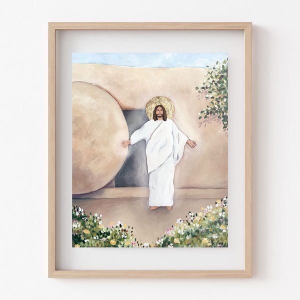 Christ is Risen Art - Etsy