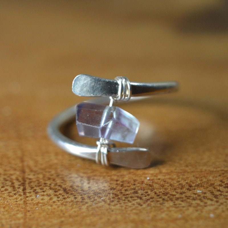 Green Fluorite Ring - Etsy