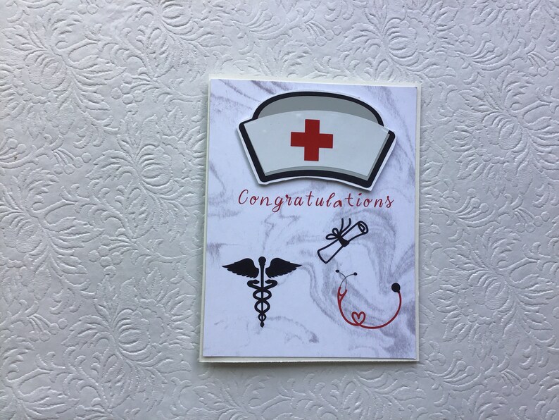 Nurse Congratulations graduation card | Etsy