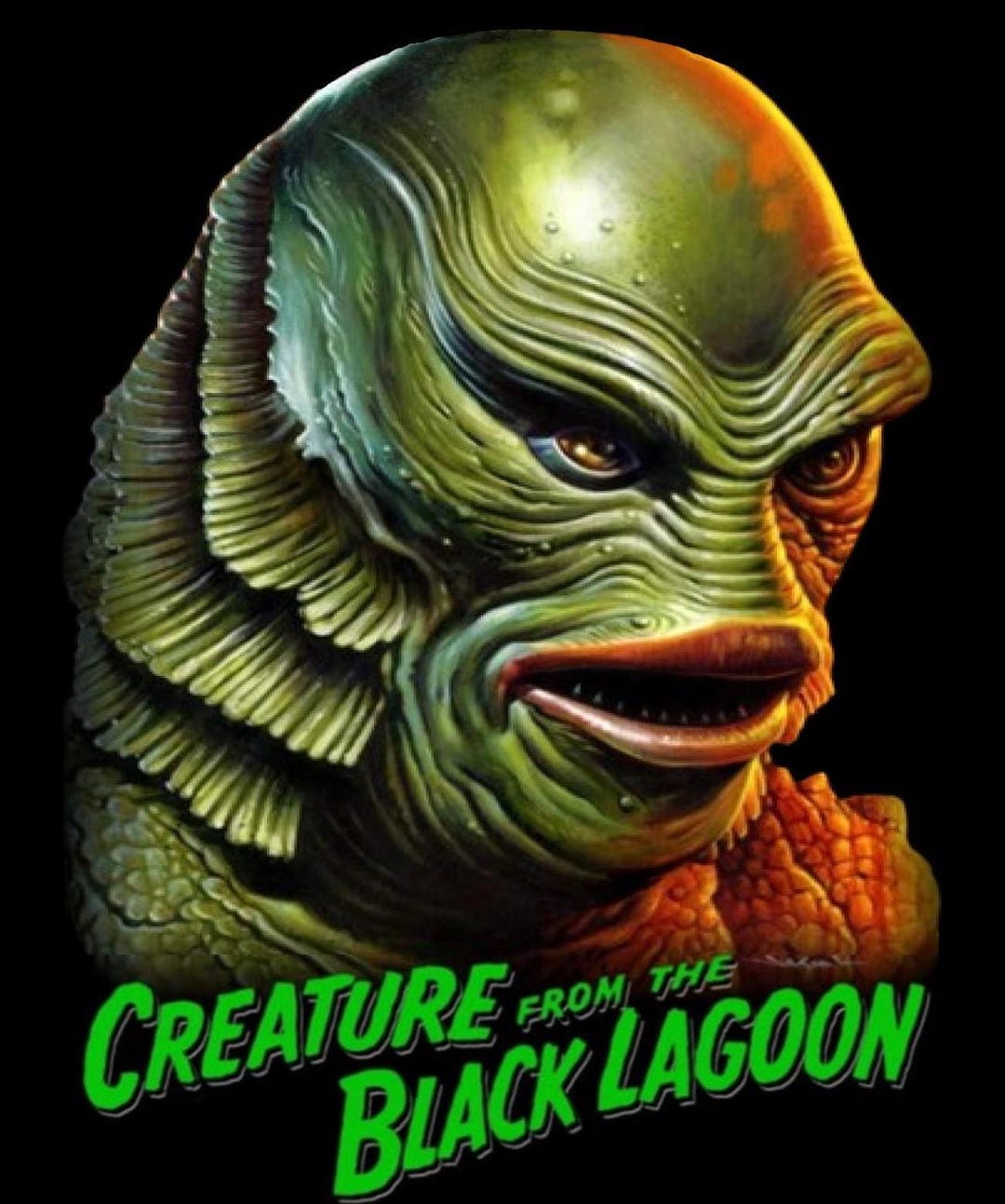 3 Creature From the Black Lagoon 4" Stickers - Etsy