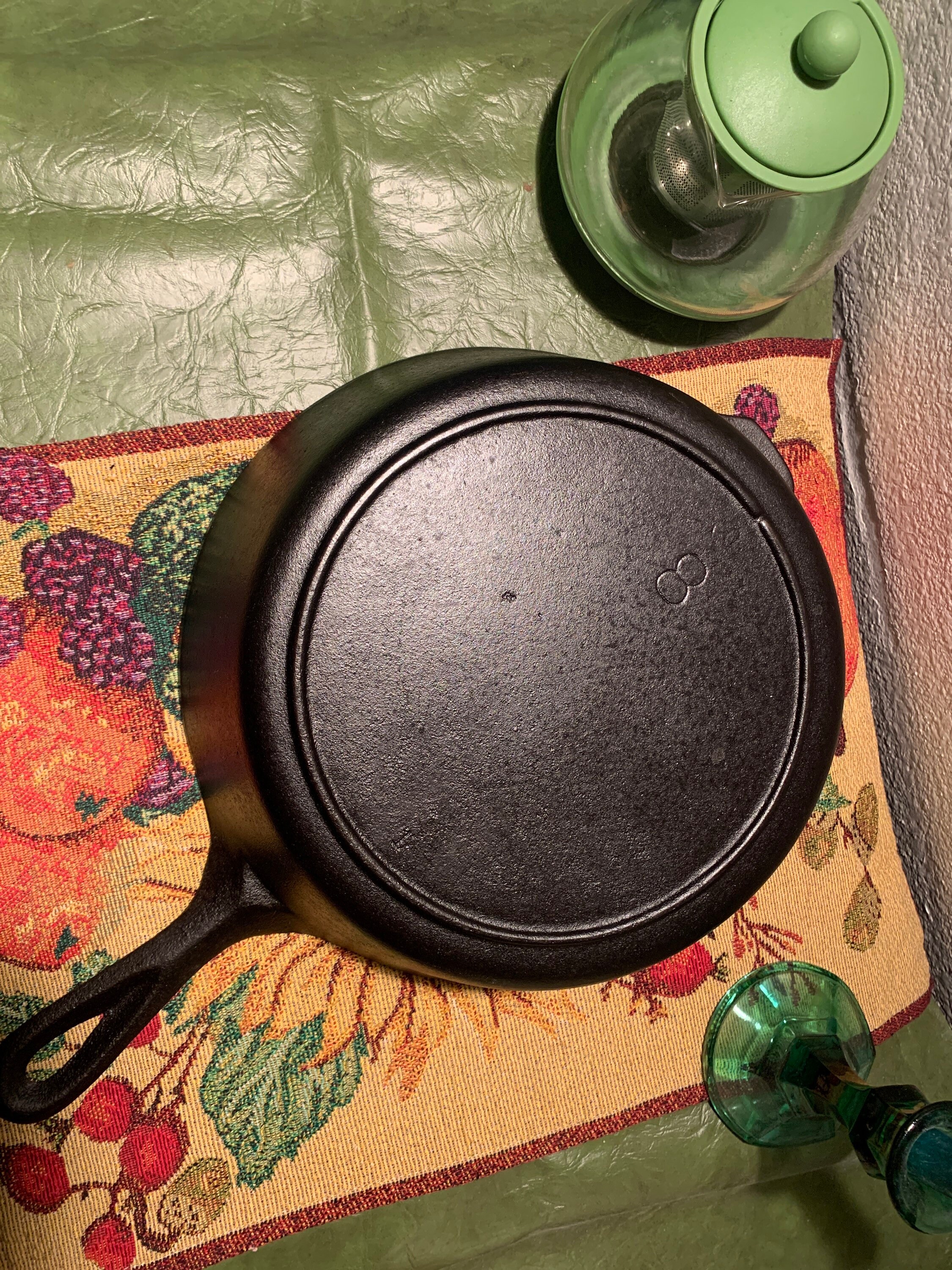 Lodge Single Notch #8 Cast Iron Chicken Fryer - Etsy