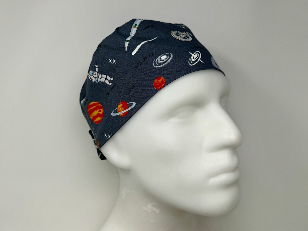 Traditional Japanese Surgical Cap -lost in Space - Scrub Cap for Men ...