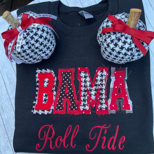 Alabama Roll Tide Embroidery - Etsy