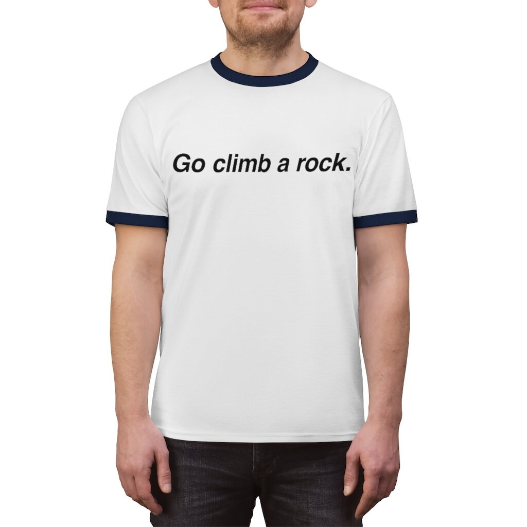 Star Trek Go Climb A Rock Unisex Ringer Tee | Etsy