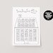 Christmas Numbered Advent Calendar for Kids | Giant Coloring Page ...