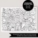 Giant Halloween Coloring Page | Giant Coloring Poster | Large Coloring ...