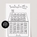 Christmas Advent Calendar for Kids | Giant Coloring Page | Giant ...