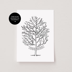 Gratitude Tree Fingerprint Art | Thanksgiving Turkey Handprint Art ...