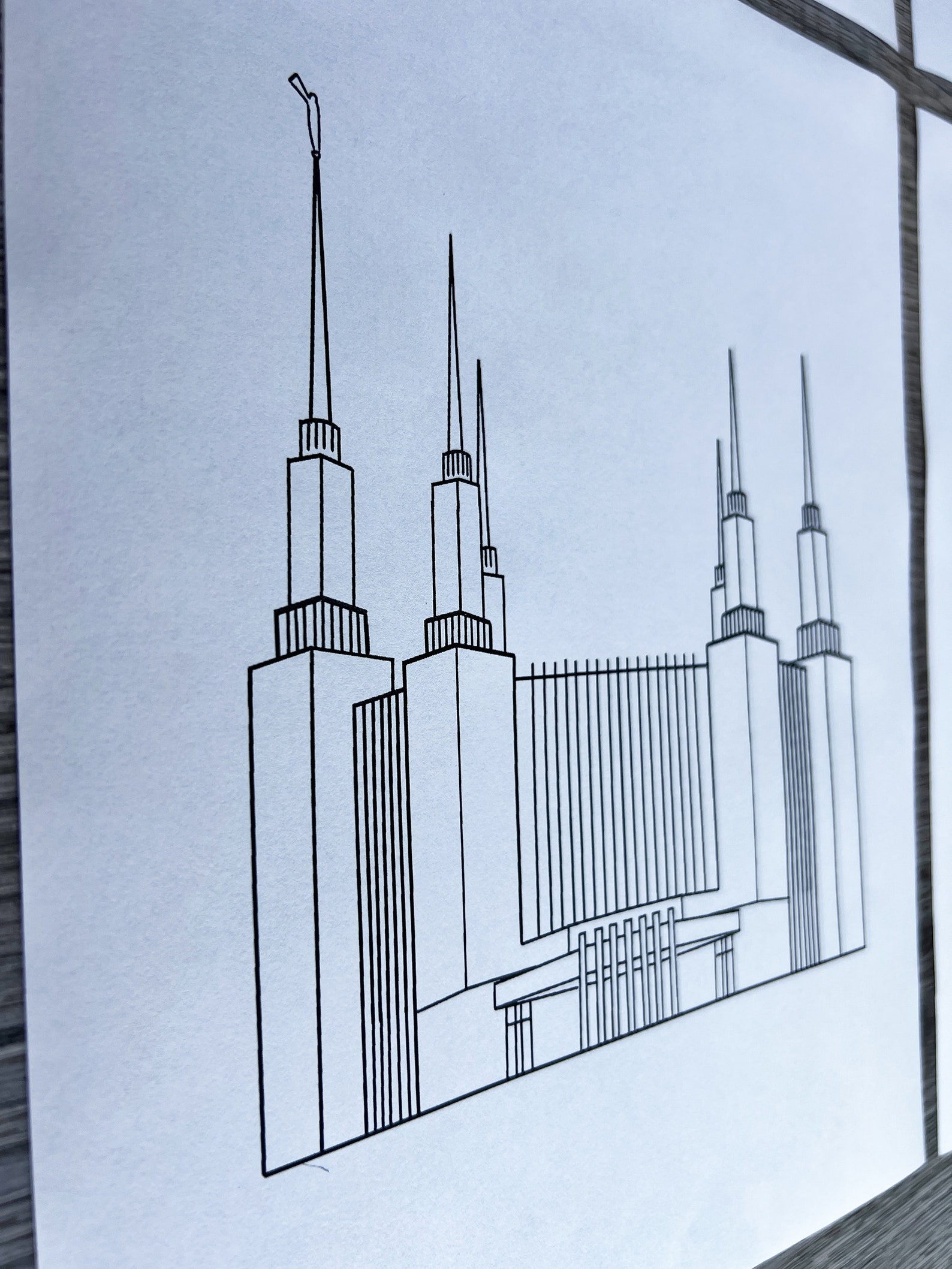 Washington DC Temple LDS Coloring Pages | LDS Conference | General ...