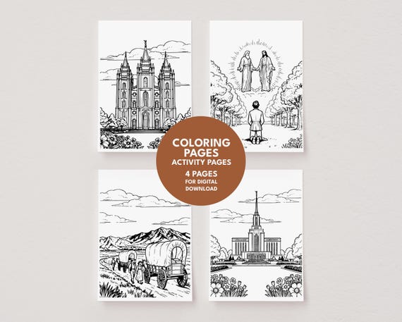 Primary Lds Temple Drawings Lds Temple Drawing At GetDrawings | Free