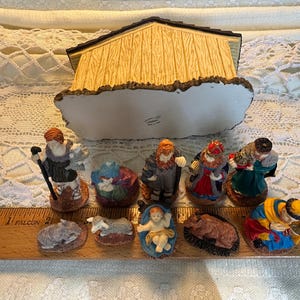 Vintage Nativity Set by Lemax - Etsy
