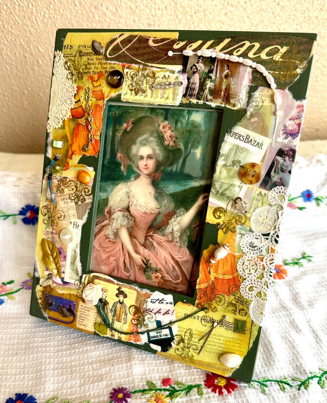Handmade Frames Embellished Your Choice - Etsy