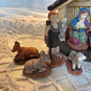 Vintage Nativity Set by Lemax - Etsy