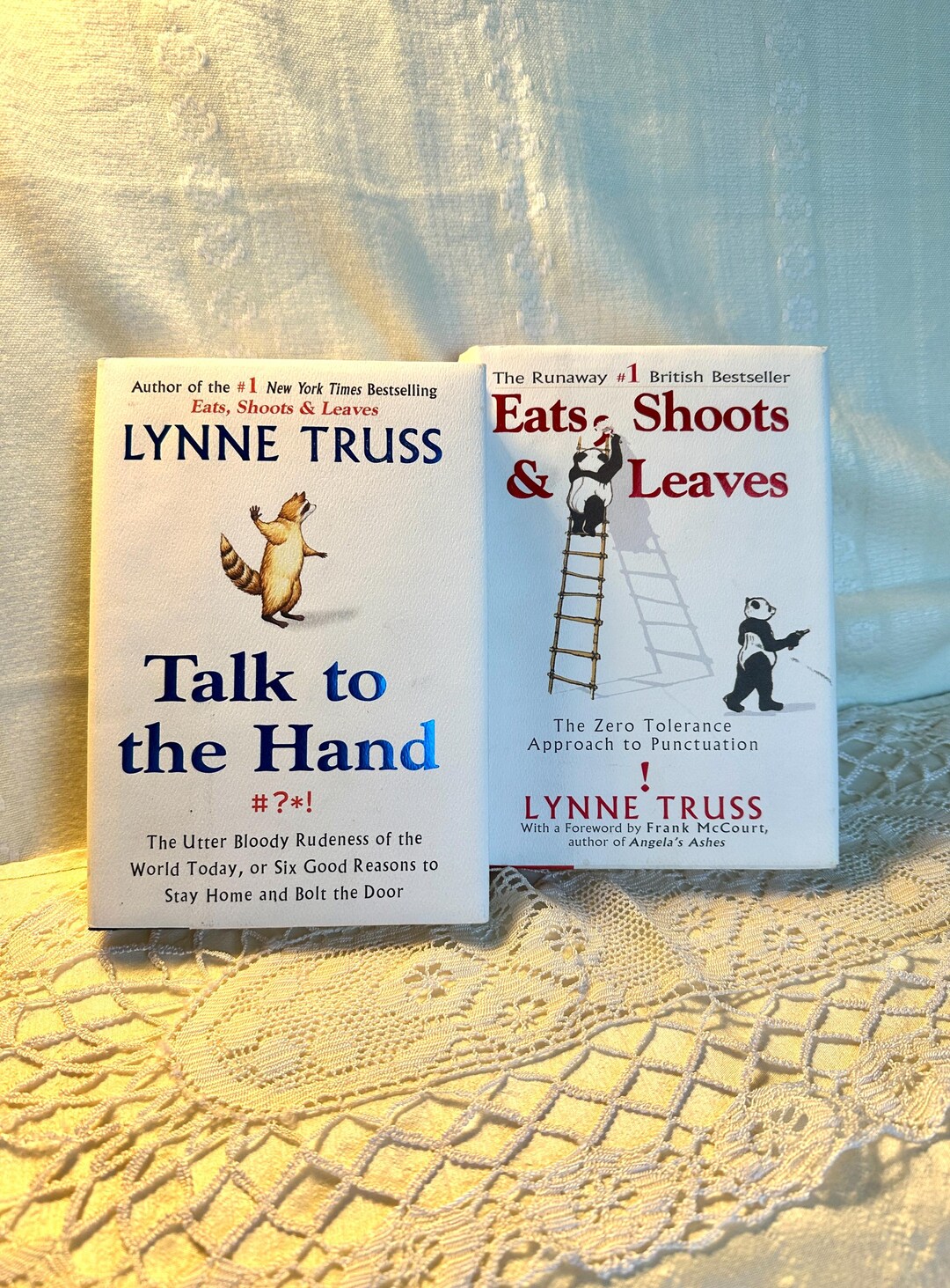 Vintage Books Two by British Author Lynne Truss - Etsy