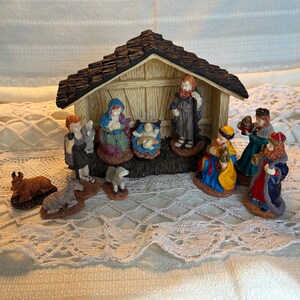 Vintage Nativity Set by Lemax - Etsy