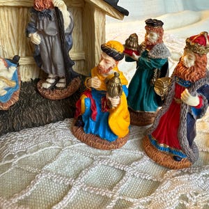 Vintage Nativity Set by Lemax - Etsy
