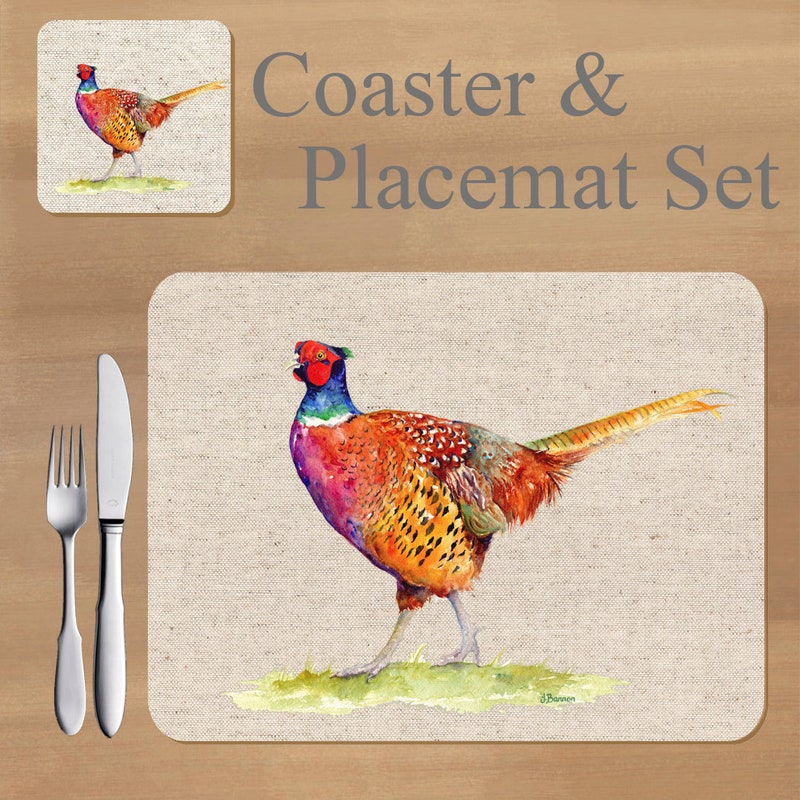Pheasant Dinnerware Set - Etsy UK