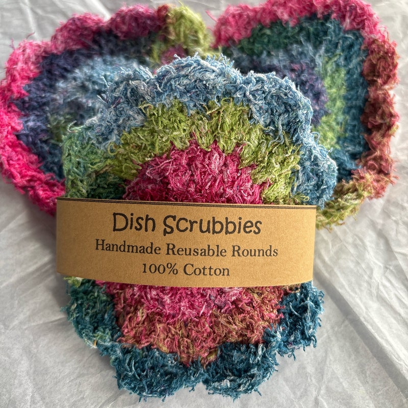 Dish Scrubbies - Etsy