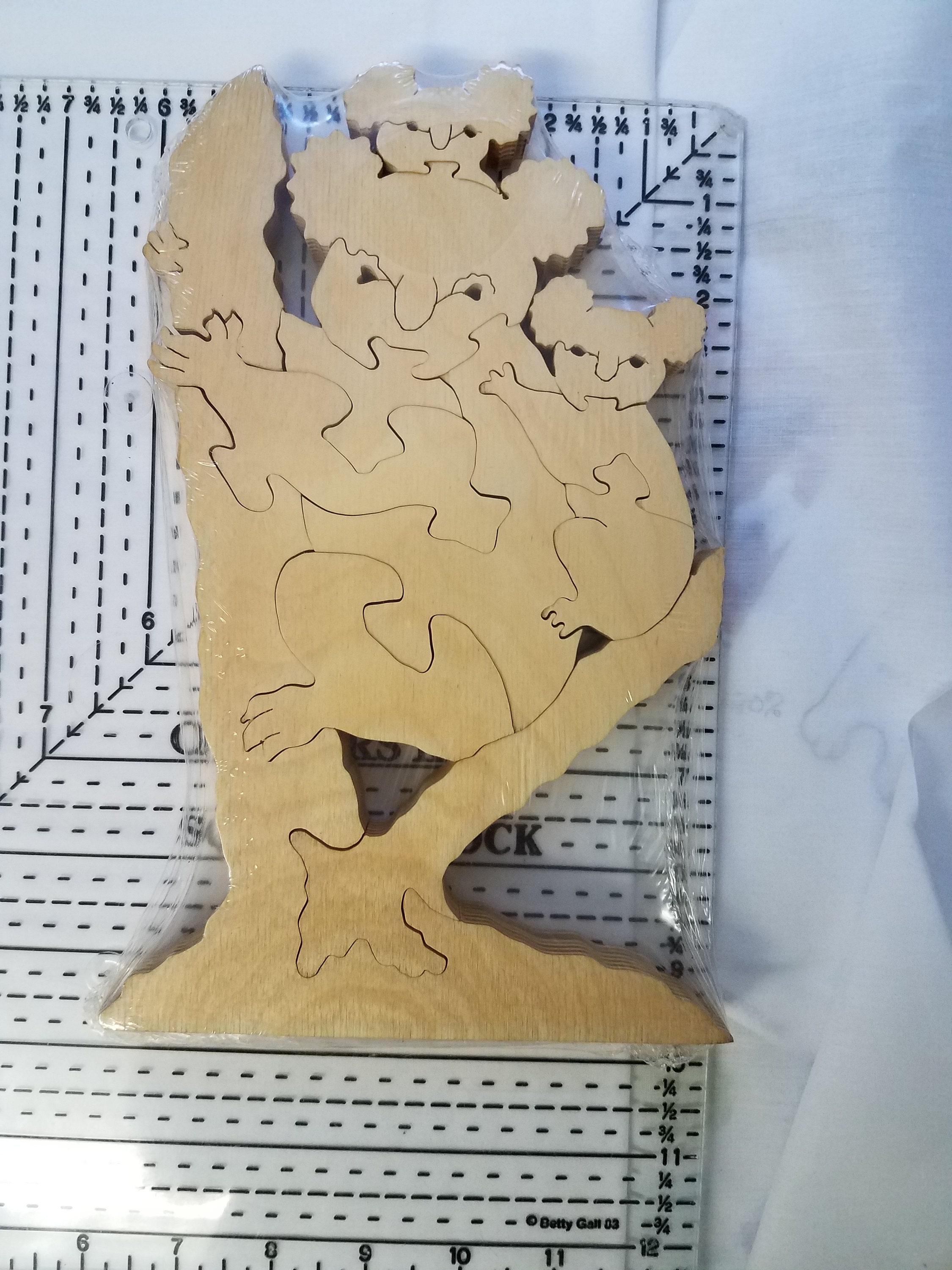 Koala Family Wood Jigsaw Puzzle - Handcrafted - Etsy