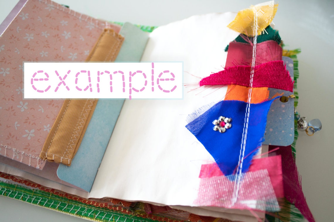 RAINBOW RIBBON Sari fabric Junk Journal band Vintage remnants | Etsy