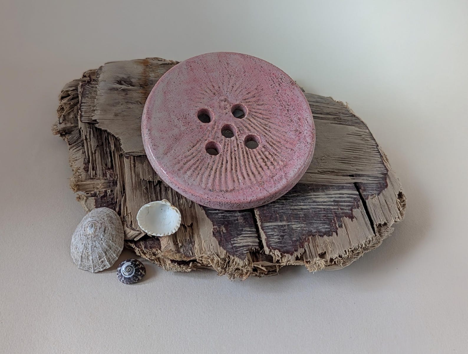 Ceramic Soap Dish With an Embossed Fossil Design. - Etsy