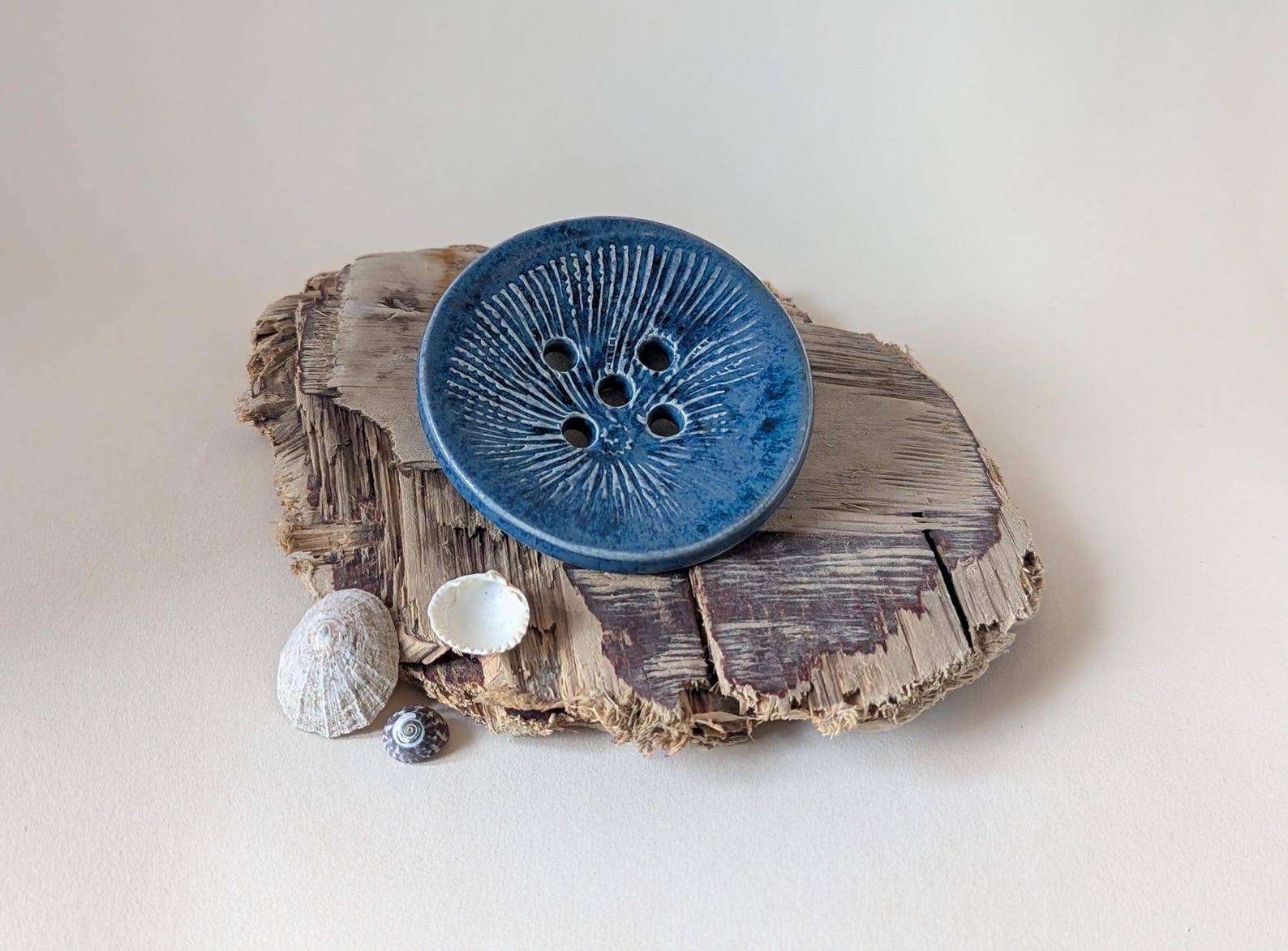 Ceramic Soap Dish With an Embossed Fossil Design. - Etsy
