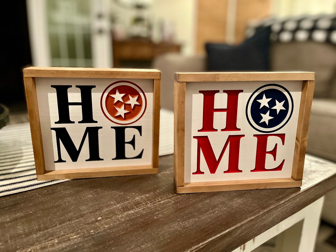 Tennessee Home Sign Custom Engraved - Etsy