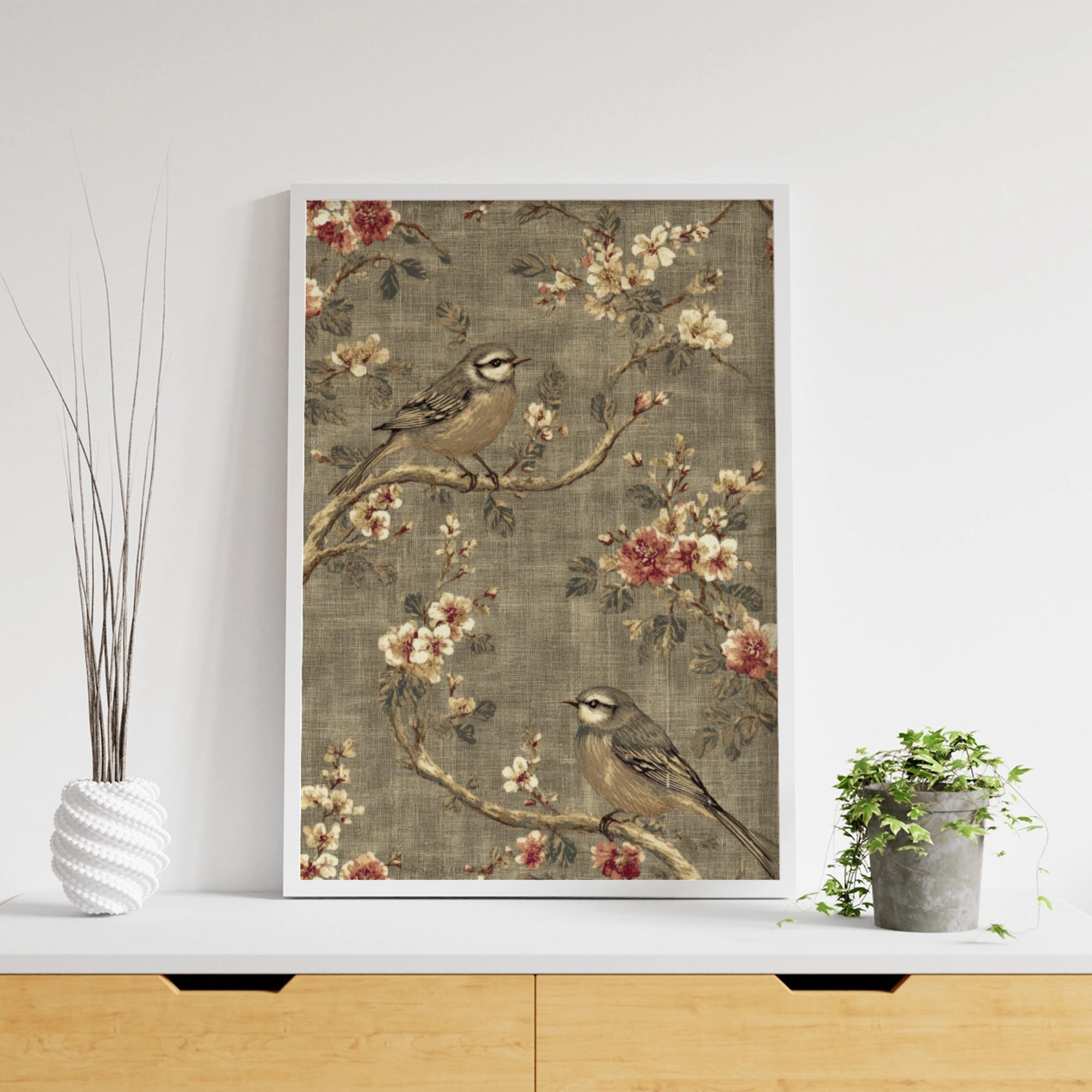 Vintage Tapestry Wall Art Printable, Antique Pattern, Heritage Textile ...
