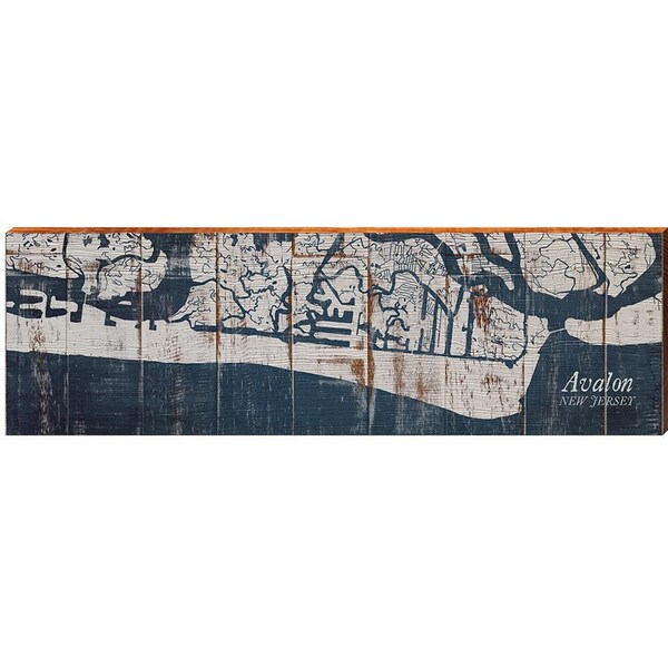 Avalon Map Wall Art - Etsy
