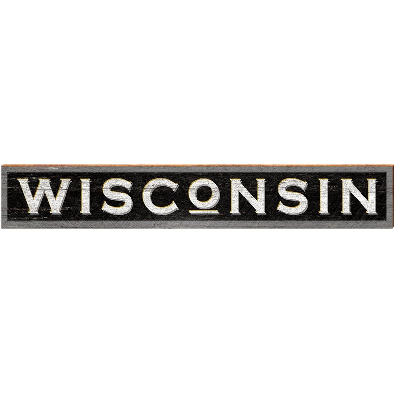 Wisconsin Home Sign - Etsy