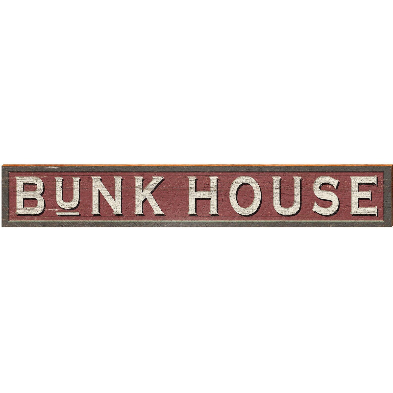 Bunk House Cream/red Signage FIR2 - Etsy