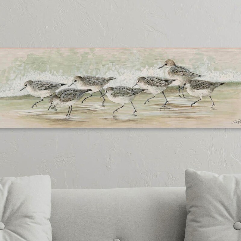 Sandpiper Wall Art - Etsy