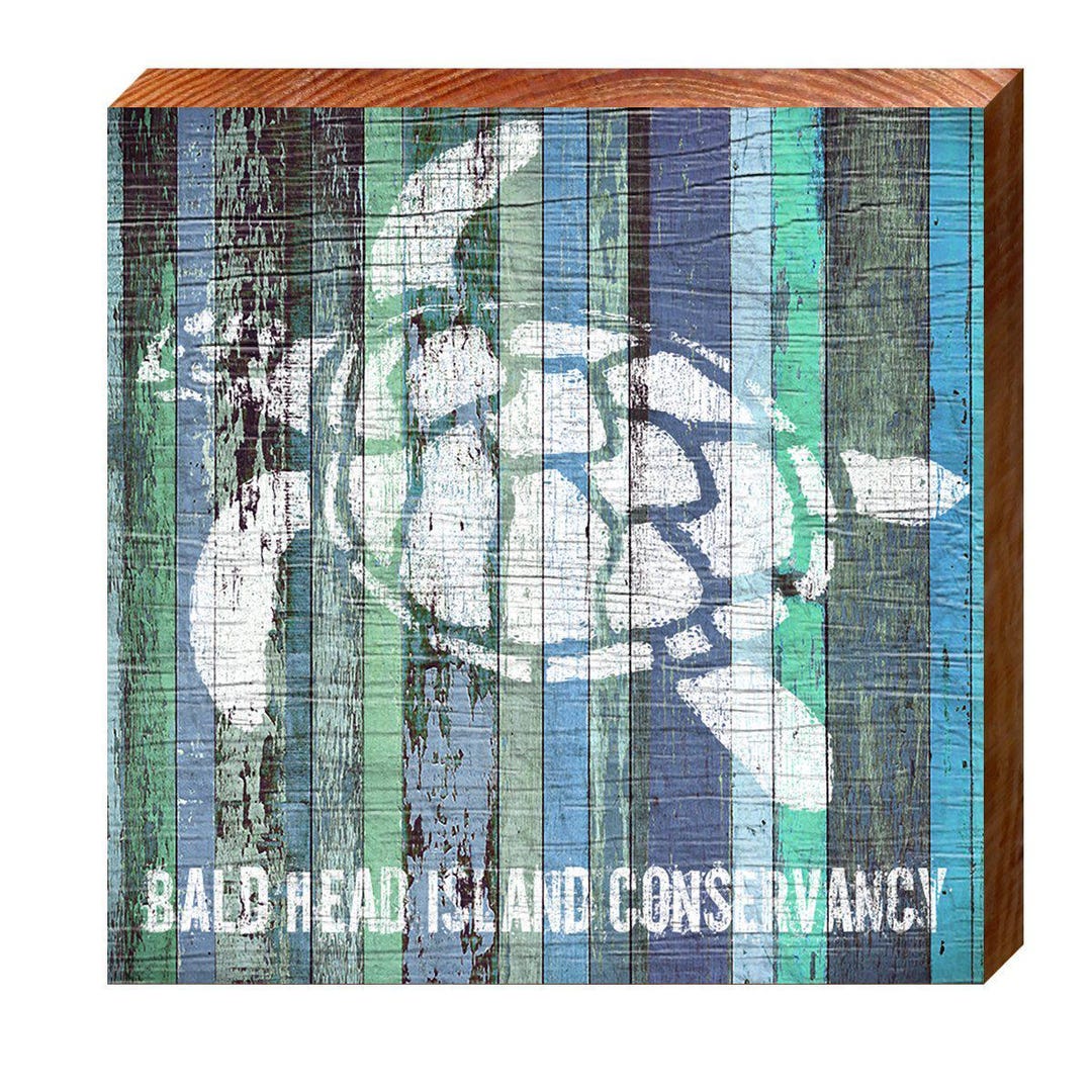 Bald Head Island Conservancy Sea Turtle Blue Boards | Wall Art Print on ...