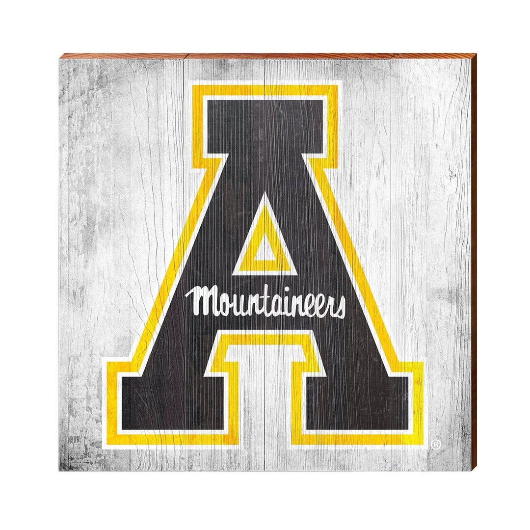 Appalachian State™ Logo Collegiate Wood Wall Art Print - Etsy