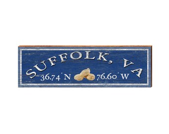 Virginia Wood Sign - Etsy