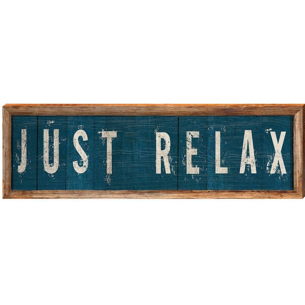 Relax Sign - Etsy