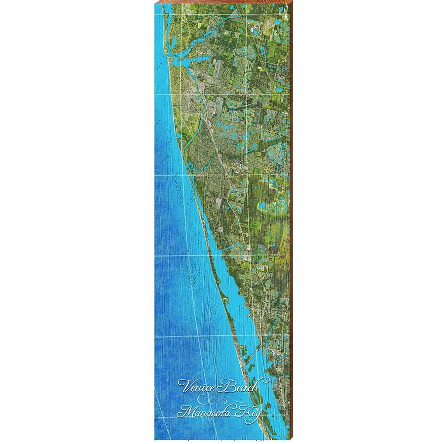 Map Of Manasota Key Florida