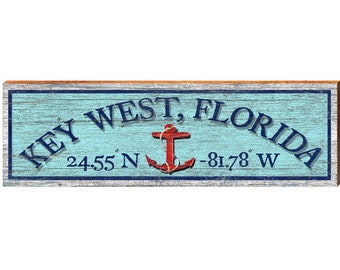 Key West Sign Post - Etsy