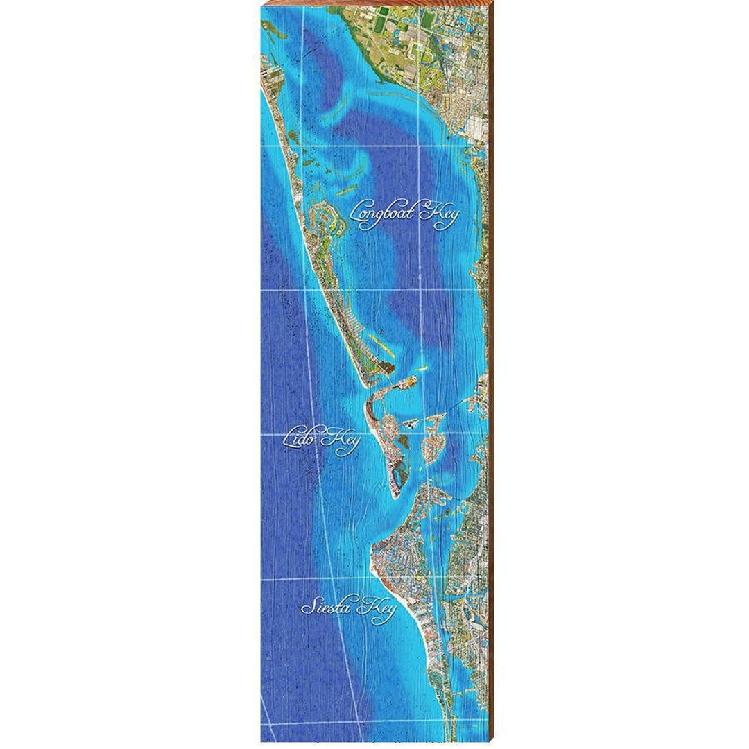 Longboat Key, Lido Key, Siesta Key Map - Etsy
