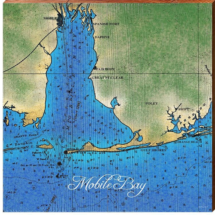 Mobile Bay Map