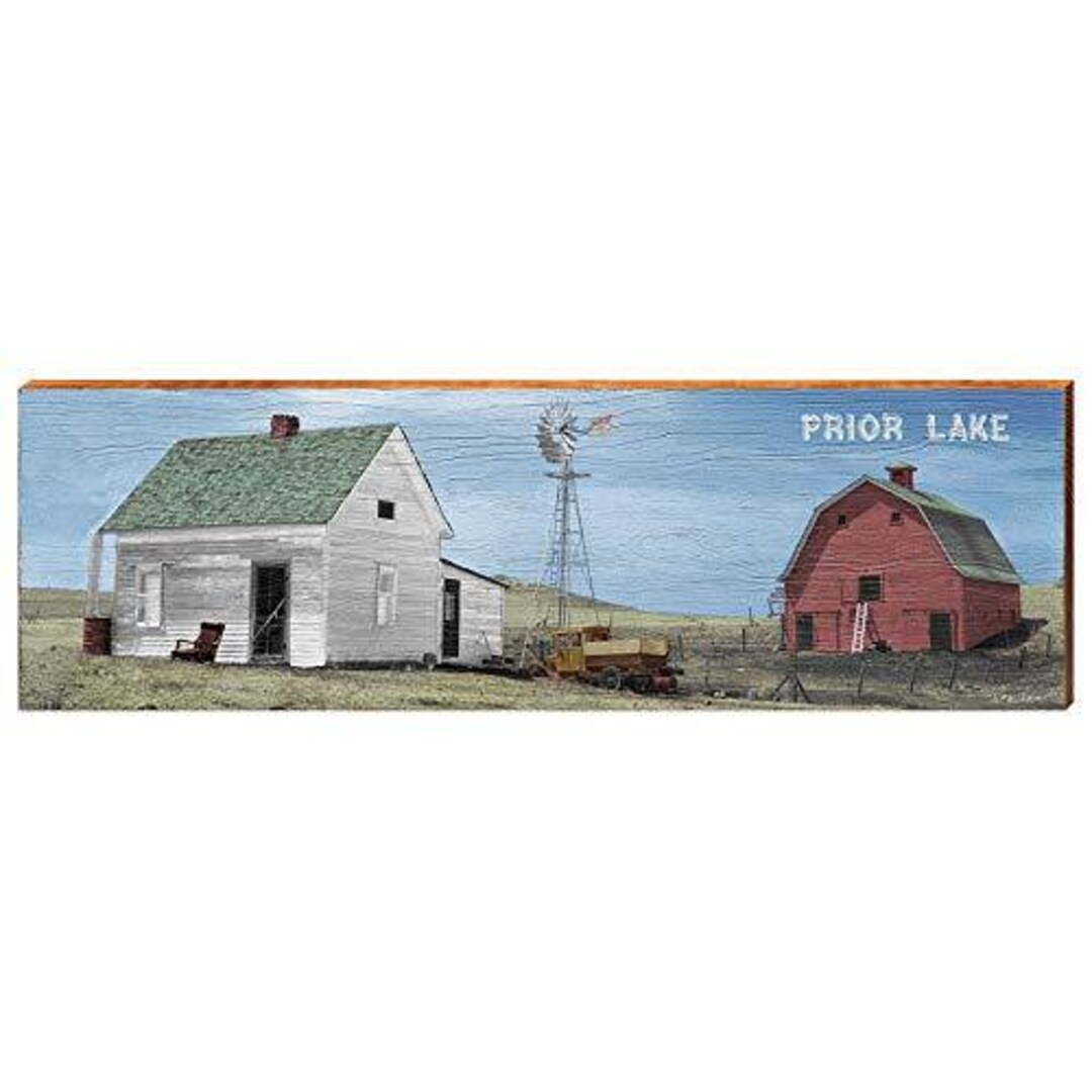 Farm at Prior Lake Idaho Sign Home Decor Art Print on Real - Etsy