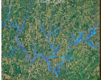 Smith Lake Alabama Wall Art - Etsy