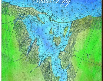 Sodus Bay Map - Etsy