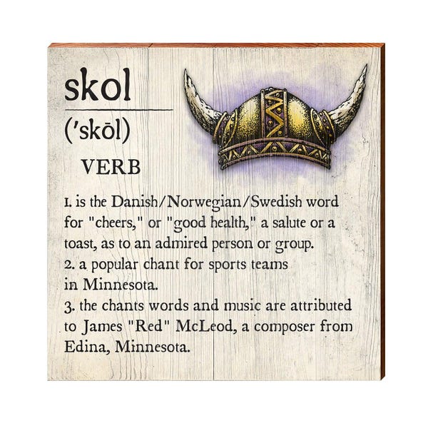Skol Sign - Etsy