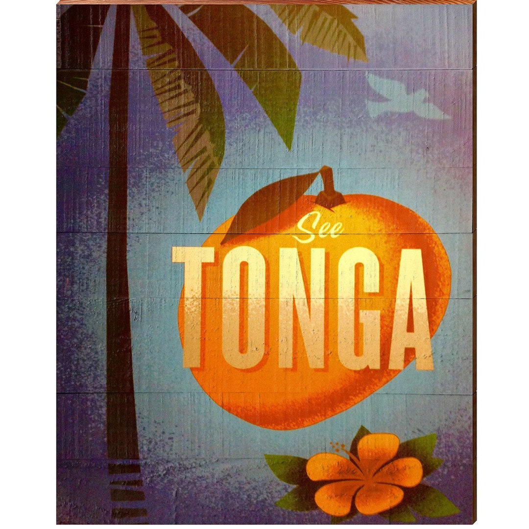 See Tonga Wall Art Print on Real Wood - Etsy
