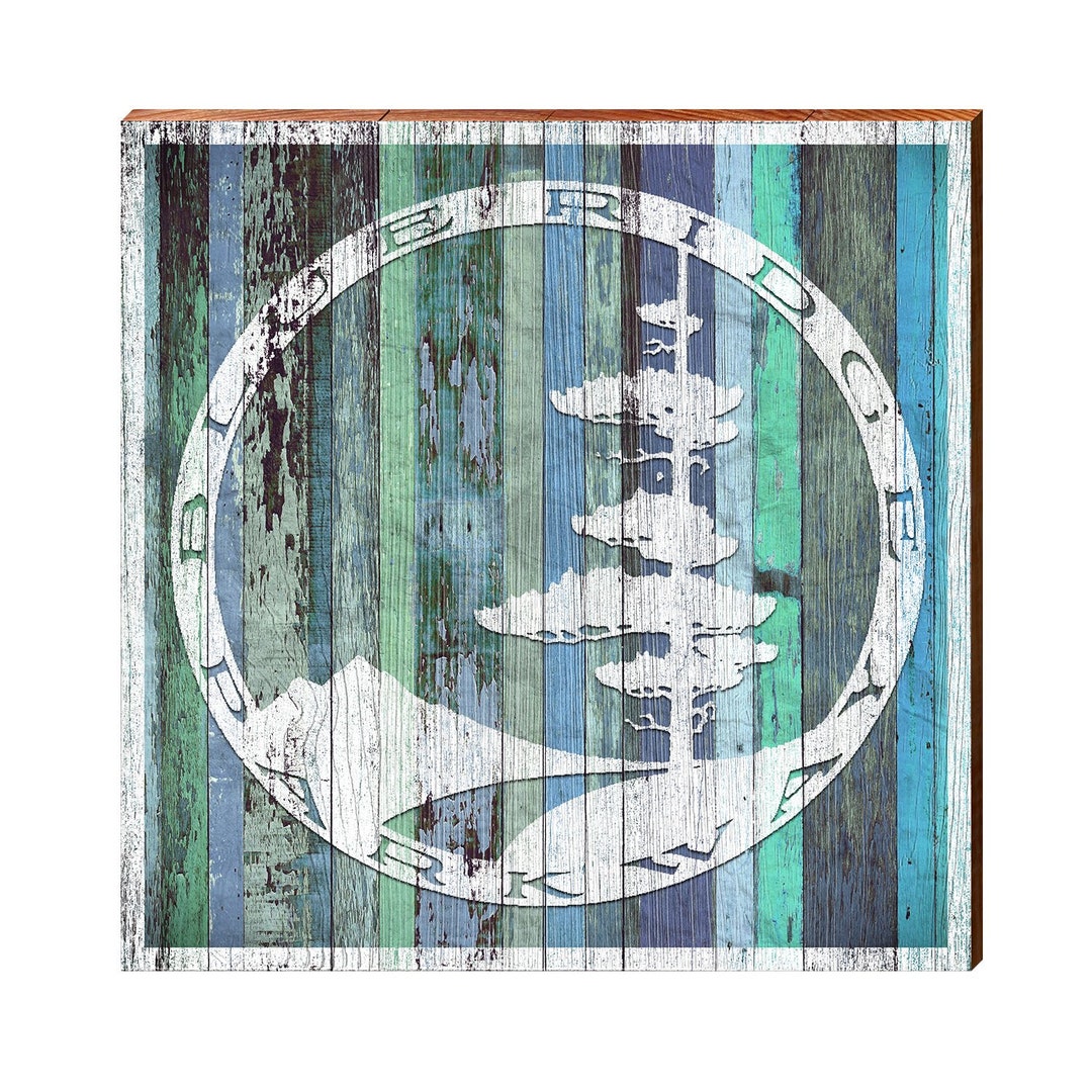 Blue Ridge Parkway Logo Sign Real Art Print on Wood - Etsy