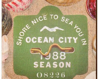 Ocean City Wall Art - Etsy
