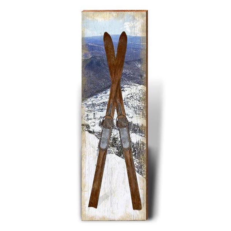 Rustic Ski Decor - Etsy