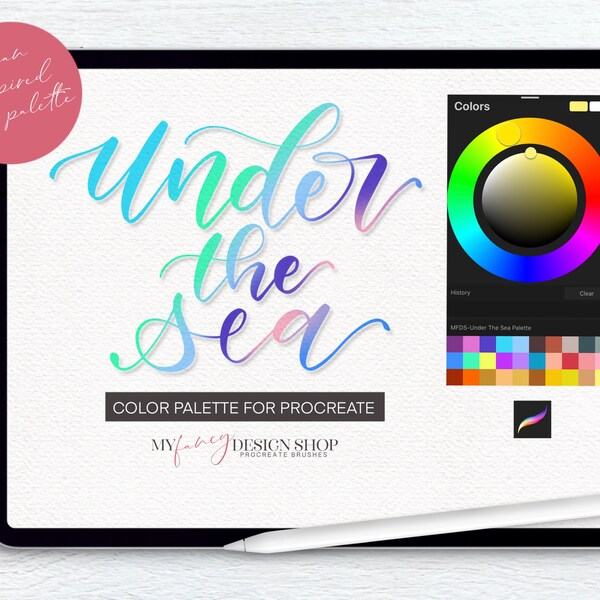Under the Sea Color Palette - Etsy
