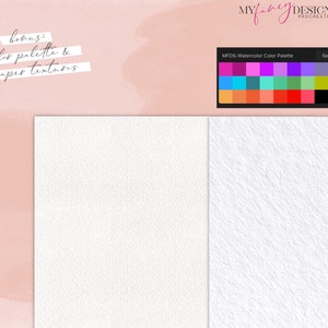 Watercolor Lettering Procreate Brushes - Procreate Illustrating ...